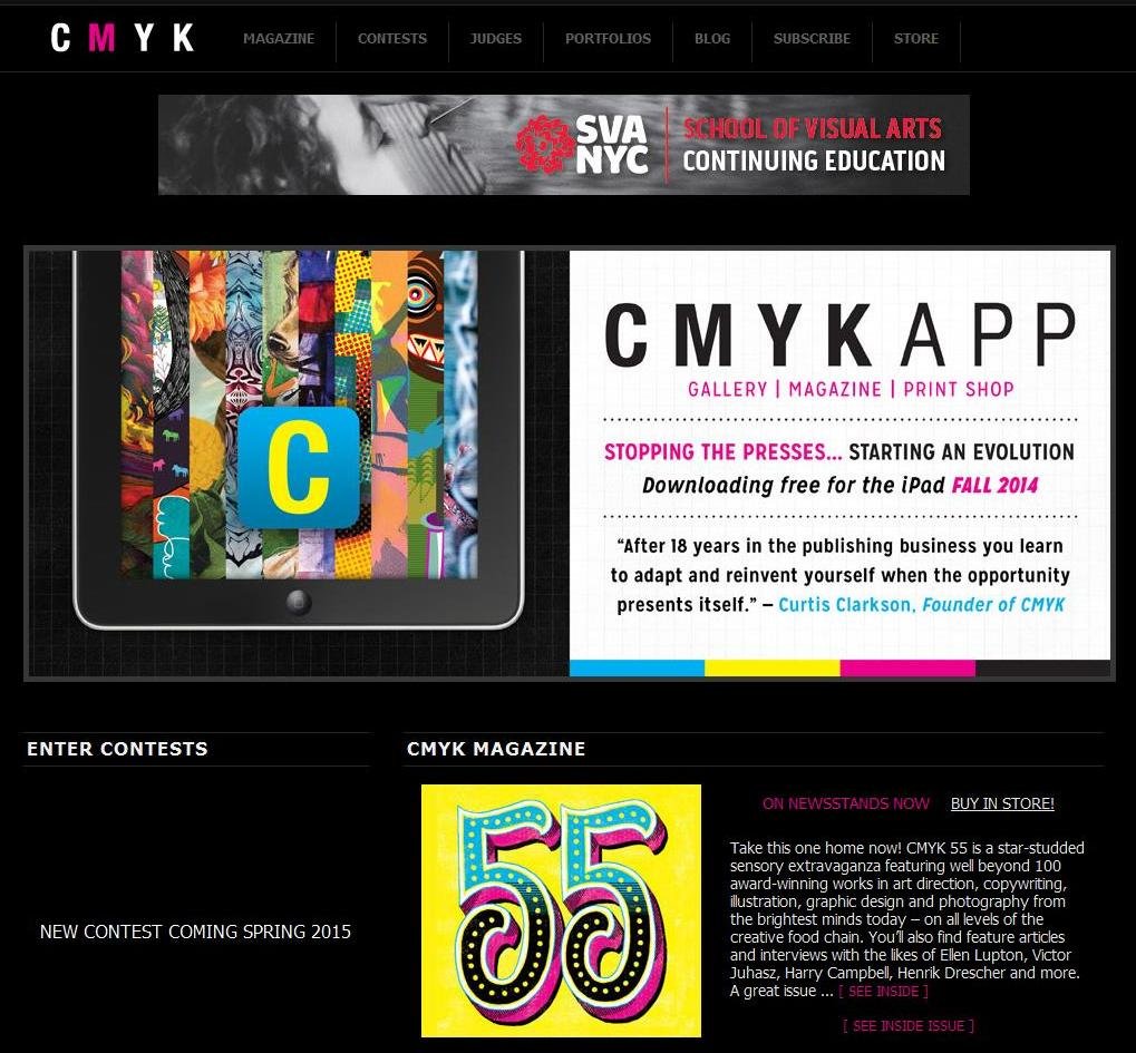 Cmyk Magazine online in English